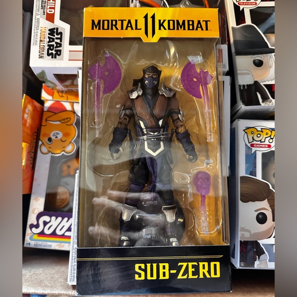 Toys | Mcfarlane Toys Mortal Kombat Sub Zero Winter Purple Skin 7 ...